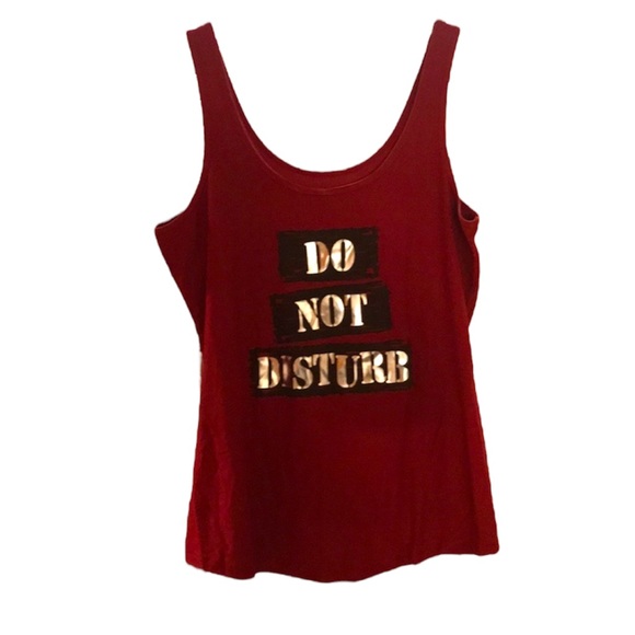 No Boundaries | Tops | No Boundaries Do Not Disturb Tank Top | Poshmark